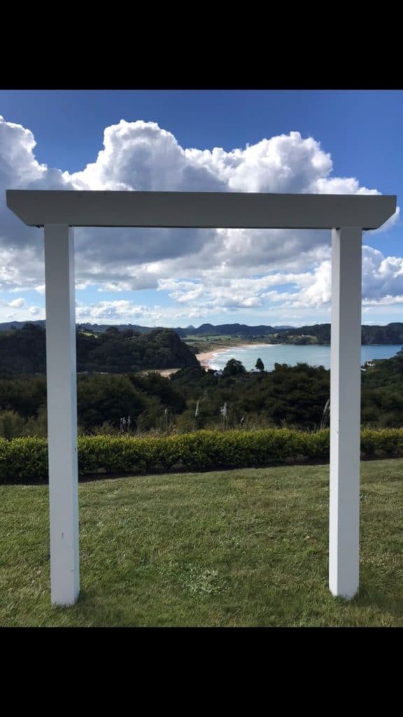 Archway – White - Peninsula Party Hire